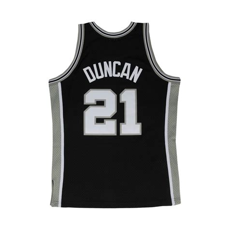 Swingman Jersey Tim Duncan 21 San Antonio Spurs Tim Duncan 98