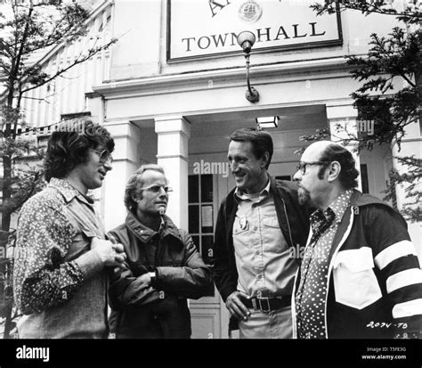 Director Steven Spielberg Producer Richard D Zanuck And Actor Roy