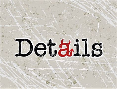 The Devil Really Is In The Details Discover Mass