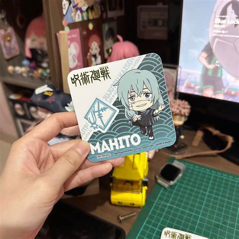 Jujutsu Kaisen Coaster Akihabara Cafe Official Buku And Alat Tulis