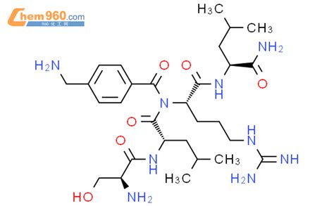 405234 36 8 L Leucinamide L Seryl L Leucyl 4 Aminomethyl Benzoyl L