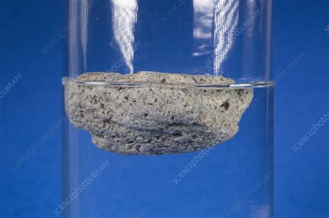 Floating Rock In Water