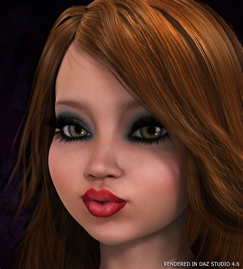 Dollz Linden Genesis 2 Female 3D Figure Assets 3DSublimeProductions