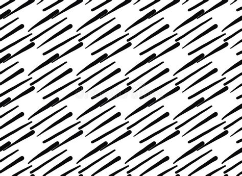 Vector Texture Background Seamless Pattern Hand Drawn Black White