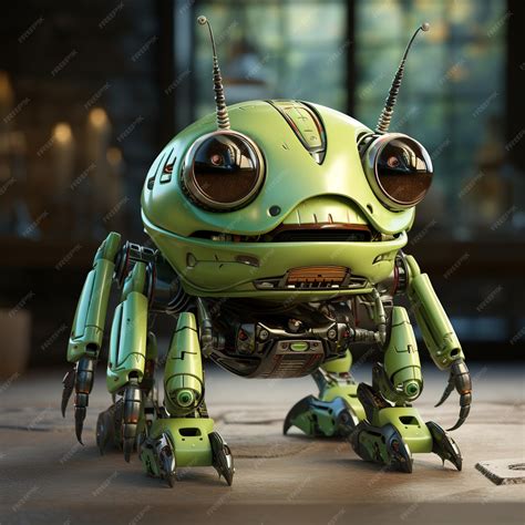 Premium Photo 3d Robot Grasshopper