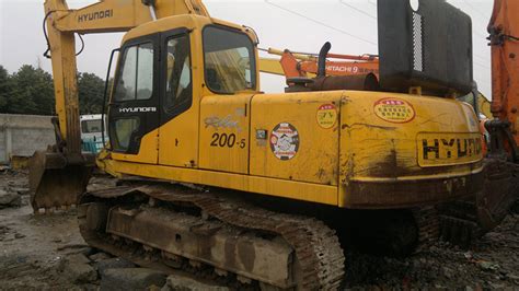 21ton Good Condition Used Hyundai Crawler Excavator 210 5 D For Sale