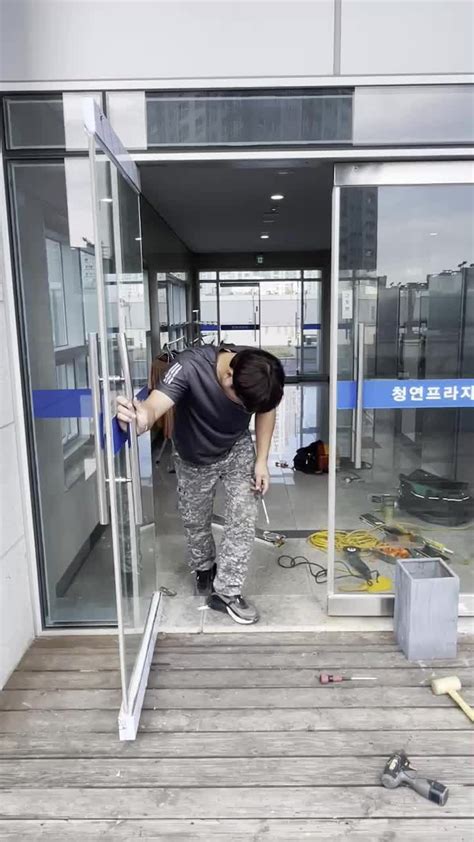 정왕동유리문수리 강화유리문수리 상가문수리 힌지교체 네이버 블로그