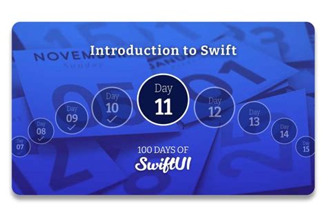 Martin Flischman On Linkedin Day 11 100 Days Of Swiftui