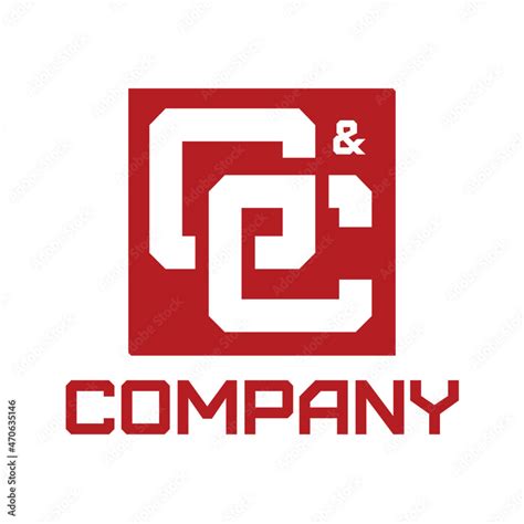 Gc Monogram Logo Gc Design Gc Vector Gc Word Stock Vector Adobe Stock
