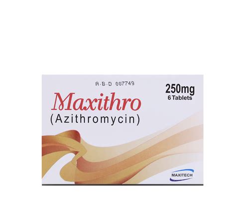 Maxithro 250mg Tablet 6 S Uses Benefits Side Effects