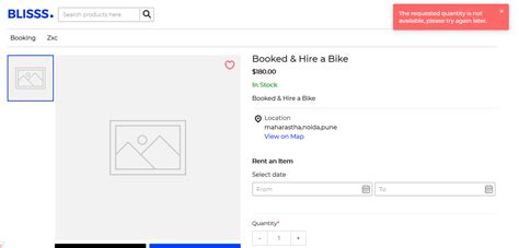 Error To Add Rental Booking Into Cart Issue 2763 Bagisto Bagisto