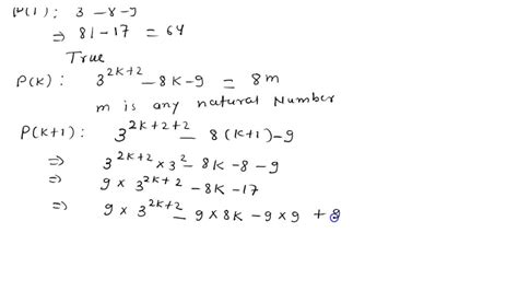 Solvedgive Detailed Proof By Induction On For The Following Statement For All Natural Numbers