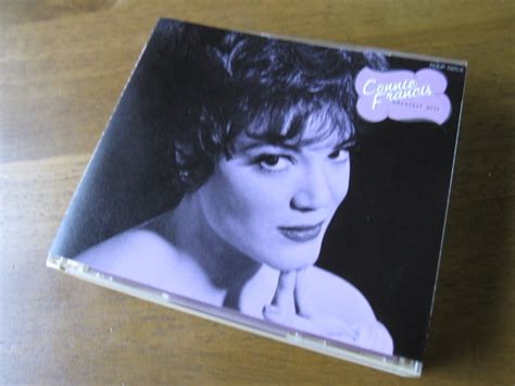 【やや傷や汚れあり】2cdベスト40曲【コニー・フランシス・グレイテストヒッツ】カラーに口紅かわいいベイビーヴァケイション英語バージョン