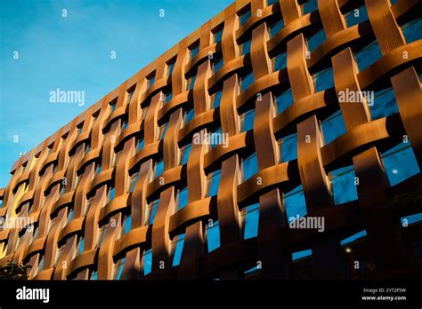 An Innovative Architectural Facade Featuring Unique And Eyecatching