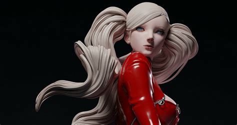 Archivo 3d Ann Takamaki Persona 5 Stl Modelo Listo Para Imprimir Con