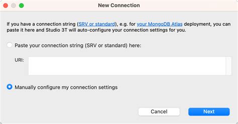 How To Install A Local MongoDB On MacOS And Connect To Studio 3T