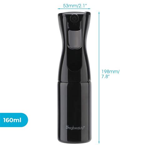 Segbeauty 5.4oz Continuous Barber Hair Spray Bottle - Fine Mist Sprayer ...