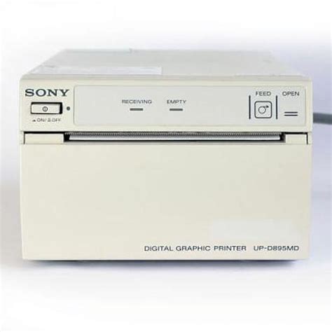 Used Sony Up 895md Analog Thermal Printer Black And White Reprograp