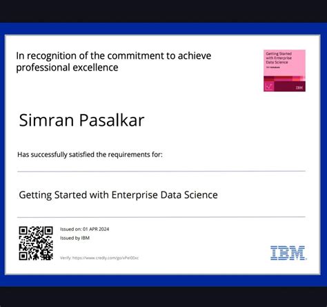 Simran Pasalkar On Linkedin Ibm Datascience Ibmskillsacademy