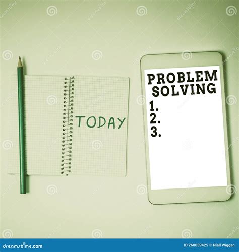 Hand Writing Sign Problem Solving Conceptual Photo Having A Good Capability Of Finding A