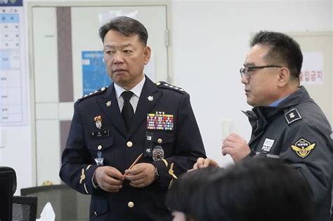 한상규 보령해경서장 취임첫 행보 치안현장 안전점검