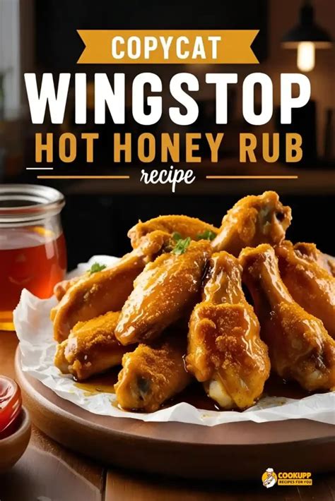 Copycat Wingstop Hot Honey Rub Recipe Homemade Honey Rub