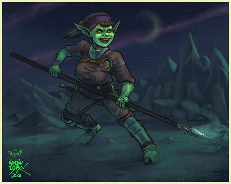 Oc Art Goblin Fighter Rdnd