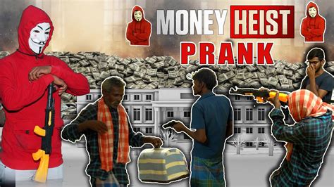 Money Heist Prank Sarakku Heist Prank Professor Prank Money Heist