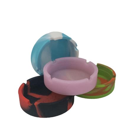 Silicone Ash Tray Green Line Products