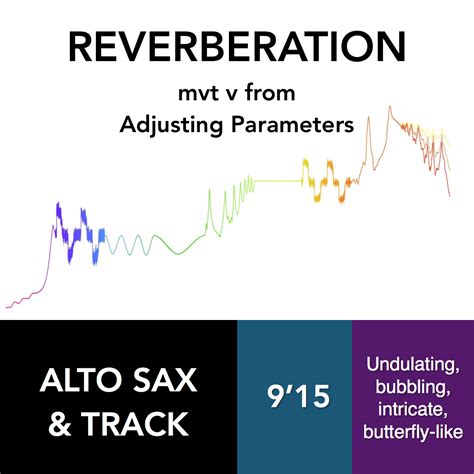 Adjusting Parameters V Reverberation — Jenniwatsoncom