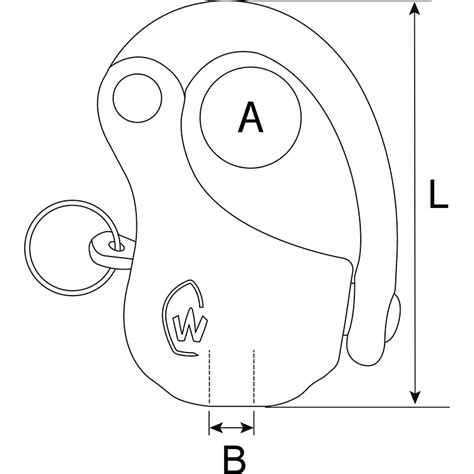 Forged Stainless Steel Female Thread Snap Shackles Wichard Proboat