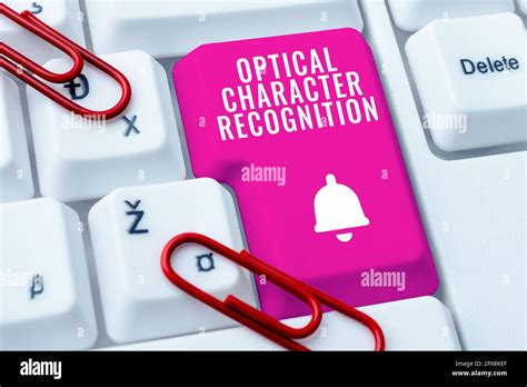 Writing Displaying Text Optical Character Recognition Concept Meaning