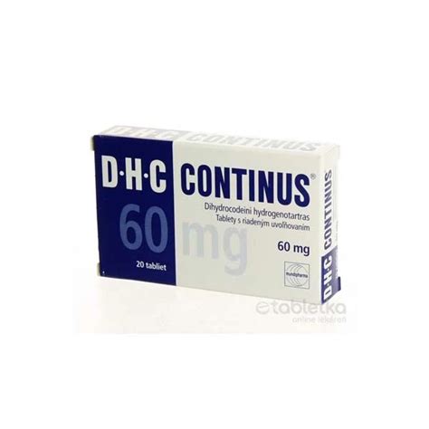 Dhc Continus 60 Mg Etabletka