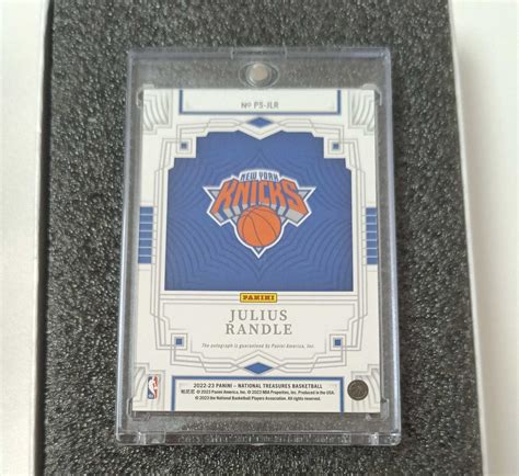 Panini National Treasures Julius Randle