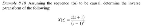 Example 818 ﻿assuming The Sequence Xn ﻿to Be