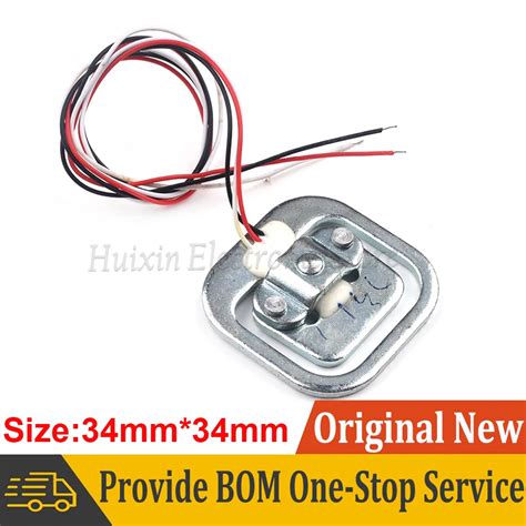 50kg 바디 로드셀 무게 센서 저항 스트레인 하프 브리지 총 중량 스케일 센서 Arduino용 압력 측정 Aliexpress