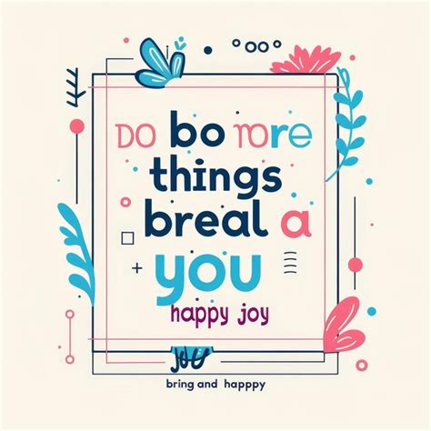 Decorative Frame Or Border With Motivational Quotes Beautiful Shape