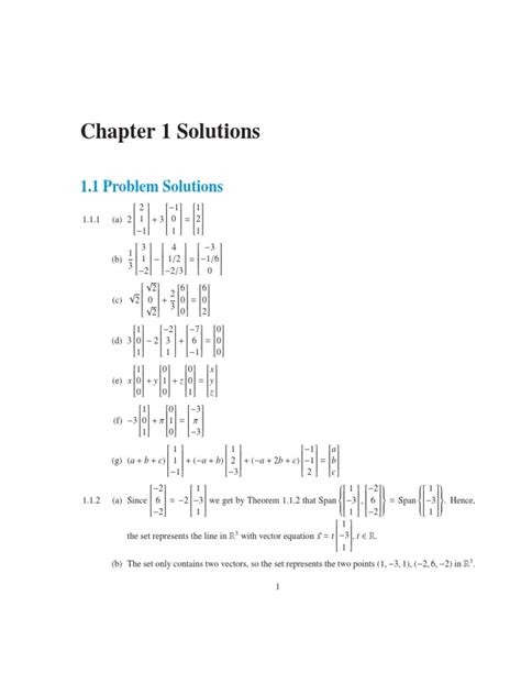 Wolczuk Linearalgebra Solutions Pdf Basis Linear Algebra Vector