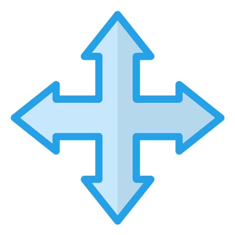 Move Generic Blue Icon