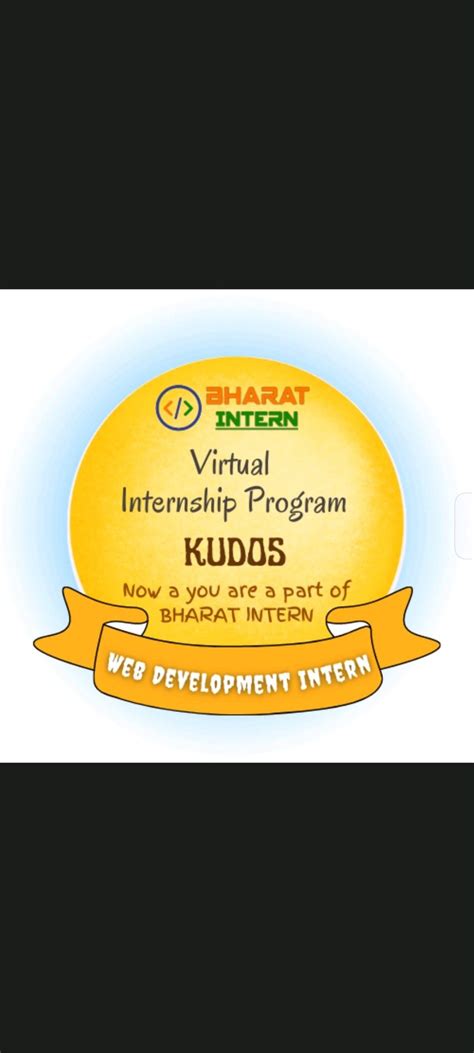 Kapu Sai Kiran Reddy On Linkedin Bharatintern Internship