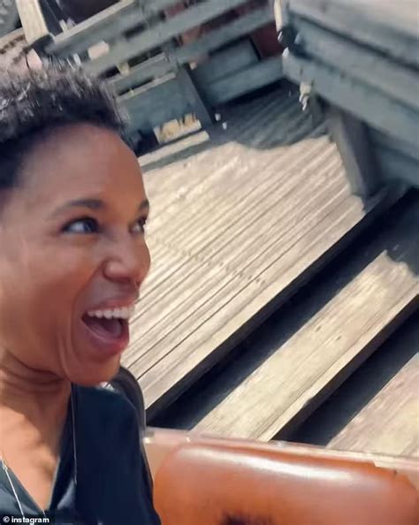 Kerry Washington Shows Off Her Trip To Disneyland Paris After Enjoying