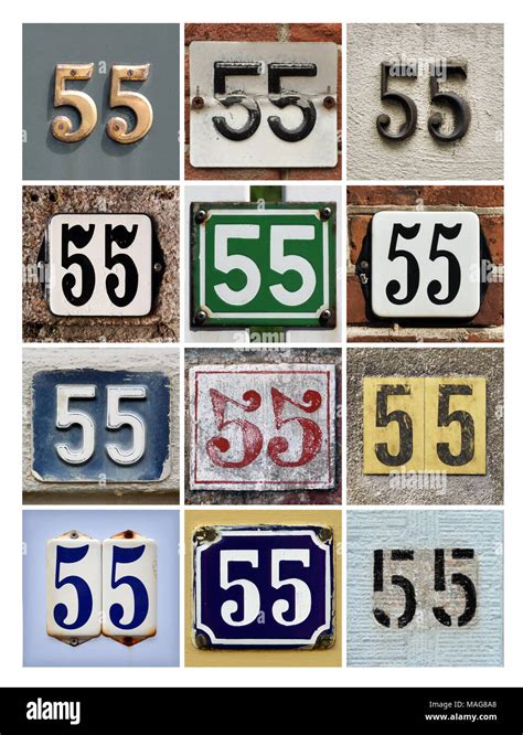 Number 55 Hi Res Stock Photography And Images Alamy