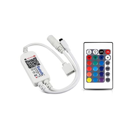 Wifi Bluetooth Rgb Rgbw Led Controller 5v 12v 24v Ir 24key Remote
