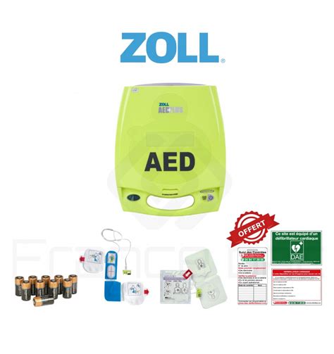 Electrodes adulte CPRD pour défibrillateurs Zoll AED Plus et Pro