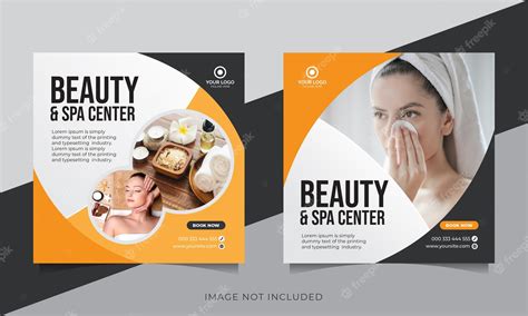 Premium Vector Beauty Salon Social Media Post Template