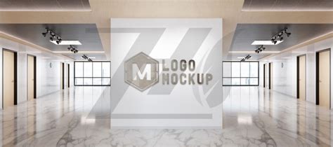 دانلود فایل لایه باز موکاپ لوگو طرح فلزی رنگ روشن با جلوه سه بعدی دانلود رایگان فایل لایه باز