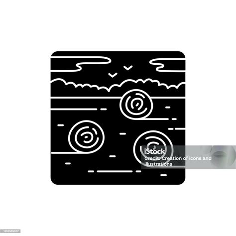 Field Line Color Icon Isolated Vector Element Outline Pictogram Stock Illustration Download