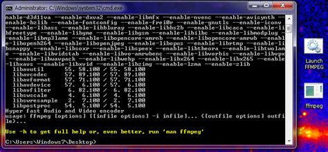Why Does Ffmpegexe Started From Windows Batch File Close Immediately
