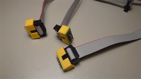 IDC pin Male Box Header Frame x pin Connector by Jakub Kříž Download free STL model