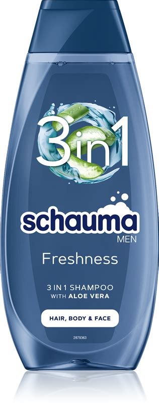 Schwarzkopf Schauma Men Shampoing Rafraîchissant Visage Corps Et Cheveux Notinofr